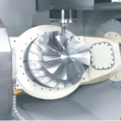 Bridge cradle five axis processing machine_GOING