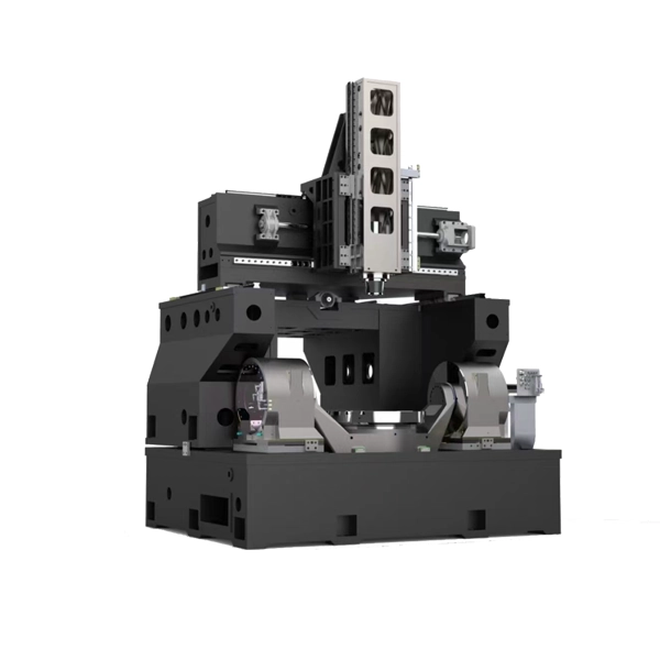 Bridge cradle five axis processing machine_GOING